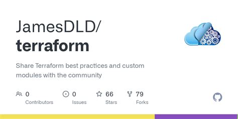 GitHub JamesDLD Terraform Share Terraform Best Practices And Custom Modules With The Community