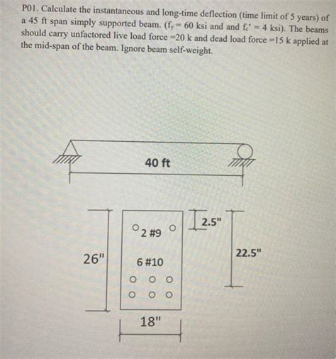 Solved P01 Calculate The Instantaneous And Long Time