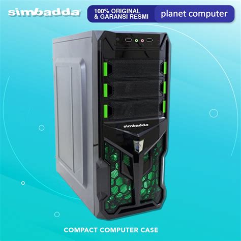 Jual Casing Simbadda Sim V 3010 Psu 380 Watt Compact Case Atx Shopee Indonesia