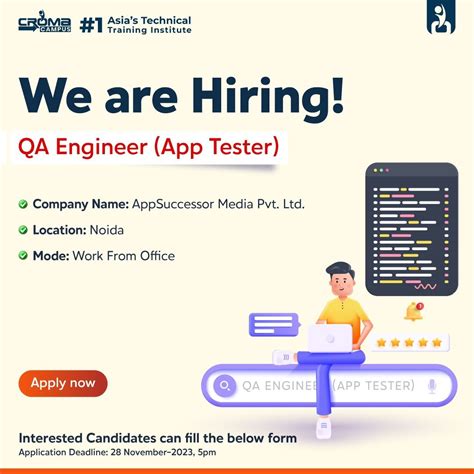 Croma Campus Pvt Ltd On Linkedin Qaengineer Qaengineer Apptester Qualityassurance Qa