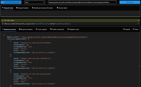 Last Updated Timestamp For Office 365 Licenses Available In Graph API