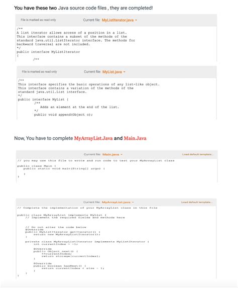 Solved You Have These Two Java Source Code Files They Are