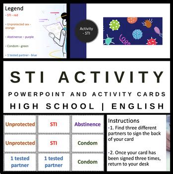 Human Development Sexual Health STI Activity Health English