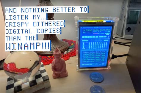 raspinamp portable winamp player is powered by raspberry pi techeblog