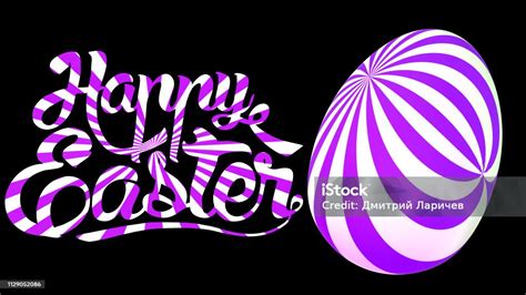 행복 한 부활절 색 계란 인사말 카드입니다 3 차원 일러스트 레이 션 계절에 대한 스톡 사진 및 기타 이미지 계절 고풍스런 공휴일 Istock