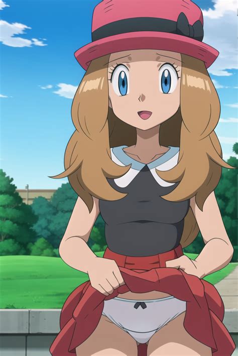 Serena Pokemon Using Ultra Citron Anime Treasure Aibooru