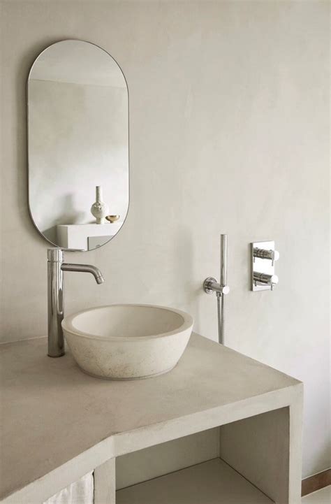 The Calice Washbasin Bathroom Round Sink In Ivory Color Etsy