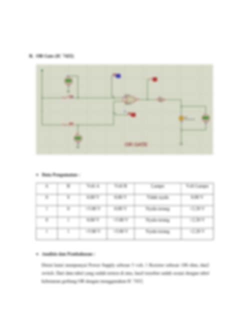 Solution Laporan Praktikum Logic Gate Dasar Studypool