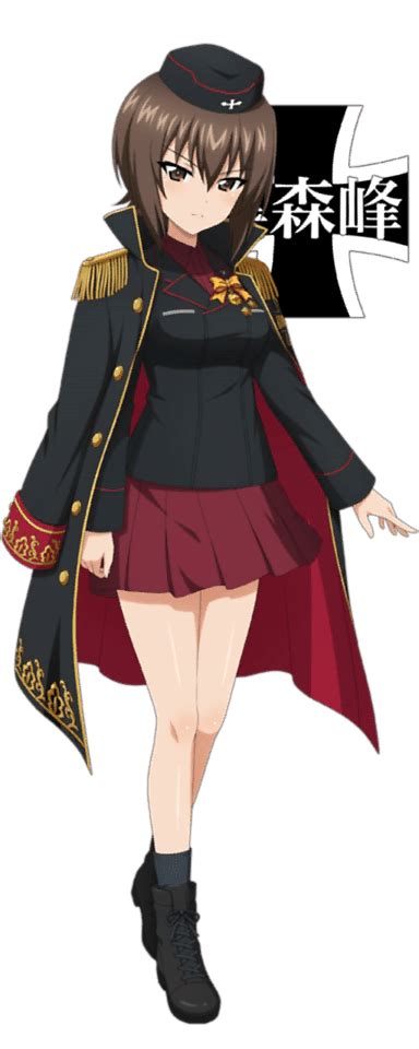 Nishizumi Maho And Nishizumi Shiho Girls Und Panzer And 1 More Drawn