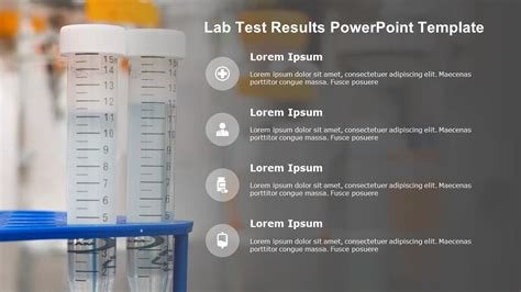 lab test results powerpoint template