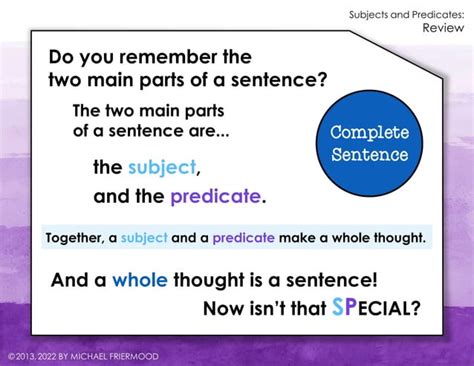 Subject Predicate Explanation Pptx