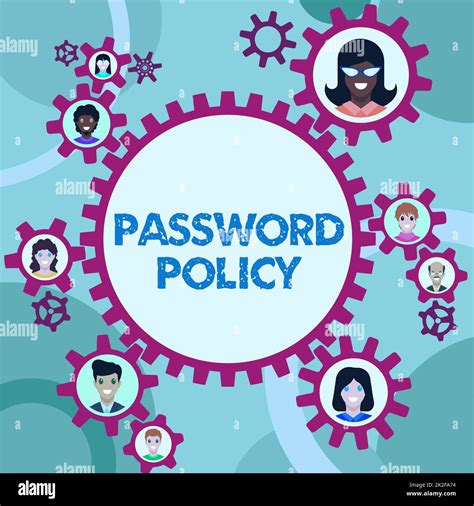 Conceptual Caption Password Policy Word For First Line Of Protection