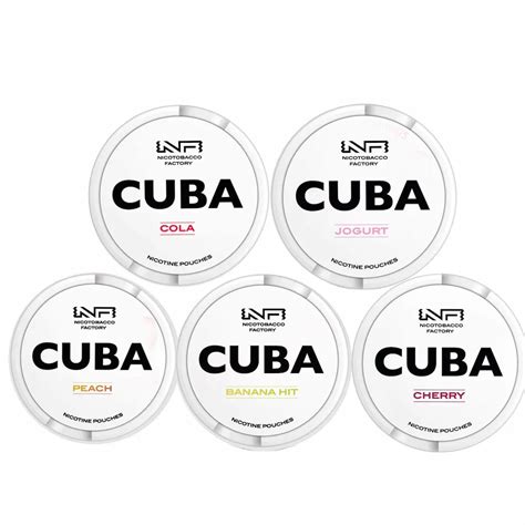 Bundle Of 5 Cuba Whiteline 16mg