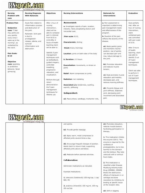 Nursing Care Plan Anemia Pdf Anemia Nursing Bilarasa