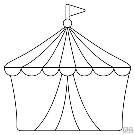 Dibujos De Carpas Circo Para Colorear Vsun