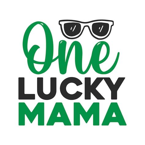 Una Madre Afortunada Vector Premium