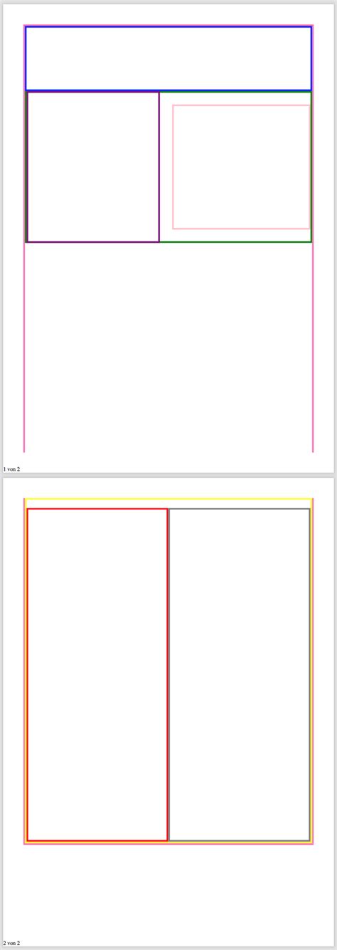 Html Firefox Print Adds Page Break And Cuts Off Content Stack Overflow