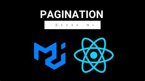 React Pagination With Material Ui Building Interactive Pages Youtube