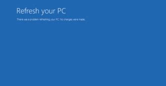 Can T Reset Windows 10 5 Ways To Fix It Now