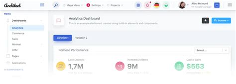 Architectui Dashboard Vue Free Dashboardpack