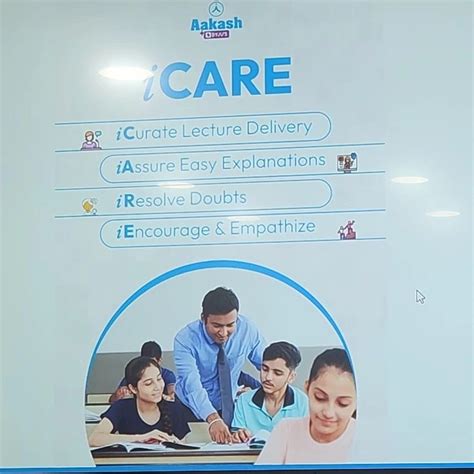 Successfully Completed Icare Session Aakash Educational Services Limited Raj Jaiswal