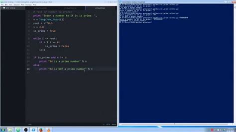 How To Check If A Number Is Prime With Python 27 Youtube