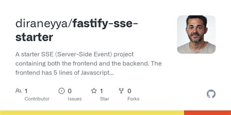 github diraneyya fastify sse starter a starter sse server side