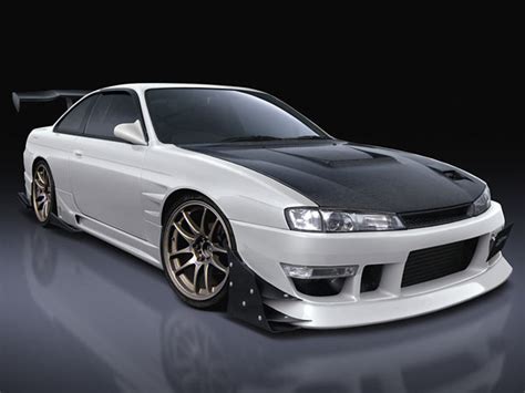 【楽天市場】 国産エアロパーツ保証付きnew Modeleurouシルビア S14cs14 （マイナー後）エアロパーツ 3点キット