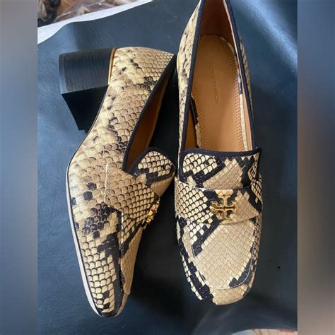 Tory Burch Shoes Tory Burch Sand Drift Python Loafers Poshmark