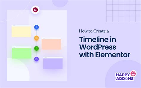 How To Create A Timeline In Wordpress With Elementor