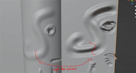 preserving features of a mesh when flattening using uvs with geometry