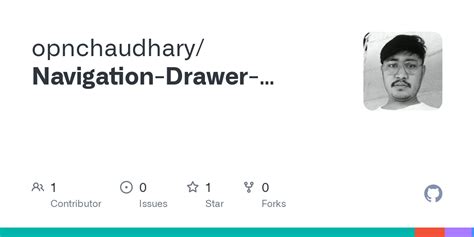 Github Opnchaudharynavigation Drawer Example