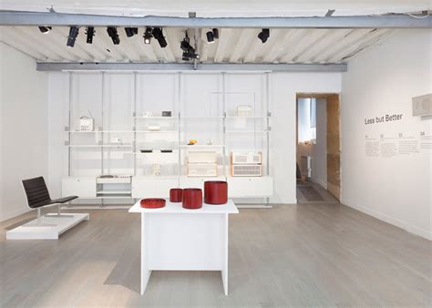 Dieter Rams Products For Braun And Vitsœ Go On Show In Paris