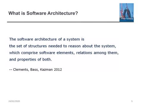 Software Architecture And Design Pptx