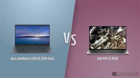 Asus Zenbook Ux Th Gen Vs Dell Xps Full Specs Comparison