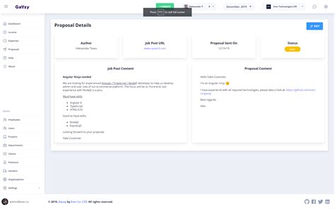 Register Proposal · Issue 124 · Ever Coever Gauzy · Github