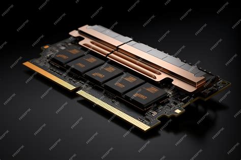 Premium Vector Latestgeneration 16 Gb Ram Module For Desktop Computer High Throughput Random