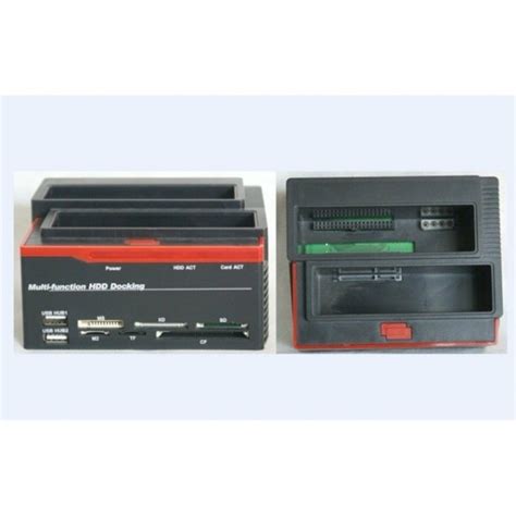 Multi Function HDD USB 2 0 To SATA Dual Docking Station For 2 5 3 5 SATA HDD Enclosure