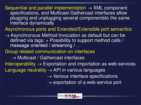 The Grid Component Model And Its Implementation In Proactive Ppt Download