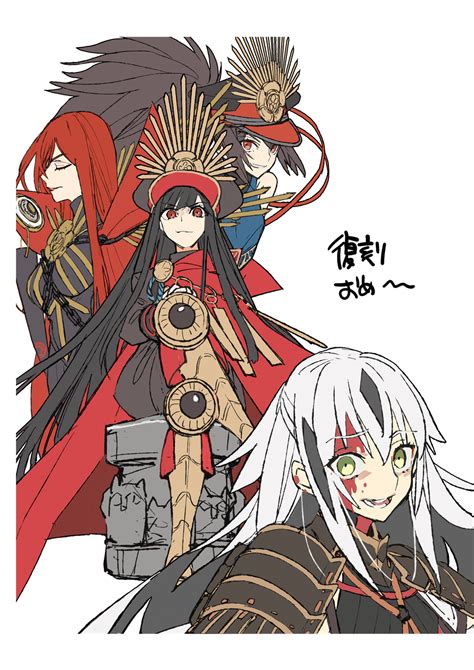 Oda Nobunaga Nagao Kagetora Oda Nobunaga And Oda Kippoushi Fate And