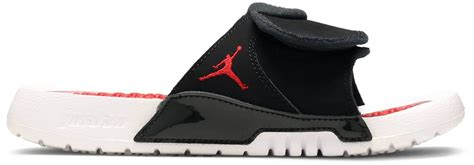 Grade School Air Jordan Hydro 11 Retro Slides Bred Aj0022‑006