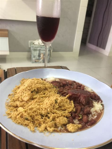 Feijoada Com Farofa E Arroz Branco Feijoada Arroz Farofa