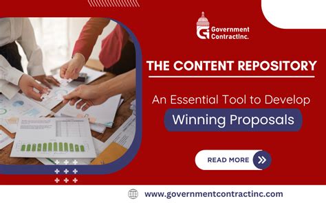 The Content Repository An Essential Tool To Develop Winning Proposals Government Contractinc The Content Repository An Essential Tool To Develop Winning Proposals Government Contractinc