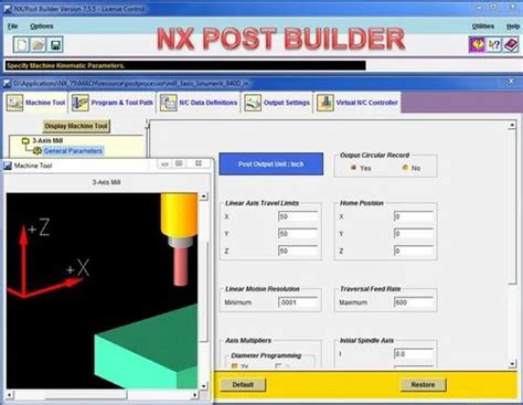 NX Postprocessor Development In Hyderabad ID 19736977848