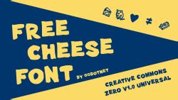 Free Cheese Font OpenGameArt Org Free Cheese Font OpenGameArt Org