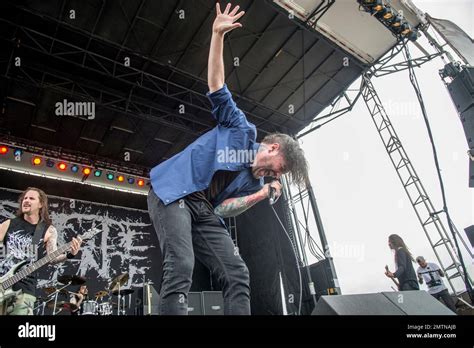 Hernan Hermida Of Suicide Silence Performs At Rock On The Range Music Festival On Sunday May 21