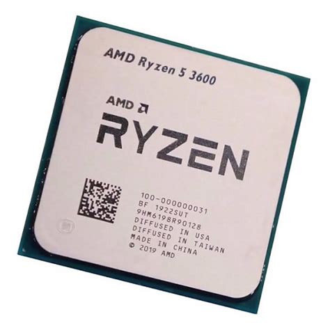 Ryzen 5 3600 Tray AMD Hexa Core 3 6GHz Socket AM4 CPU Chaos Computers