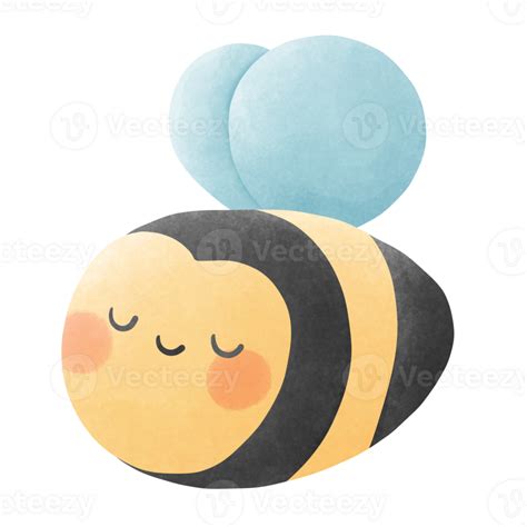 Cartoon Cute Bee 41712135 Png