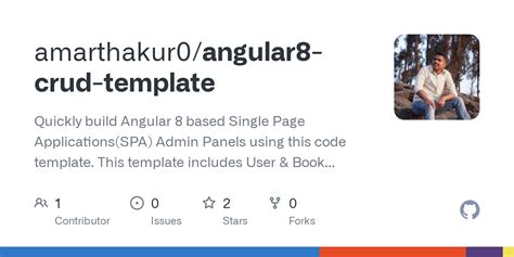 Github Amarthakur0angular8 Crud Template Quickly Build Angular 8