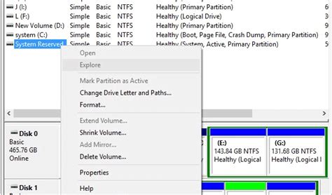 Fix For Low System Reserved Partition On Mbrgpt Disk In Windows 7810